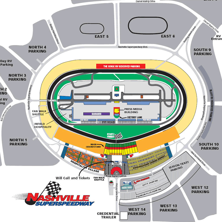 Nashville Superspeedway NASCAR Track Facts, History & Race Winners ...